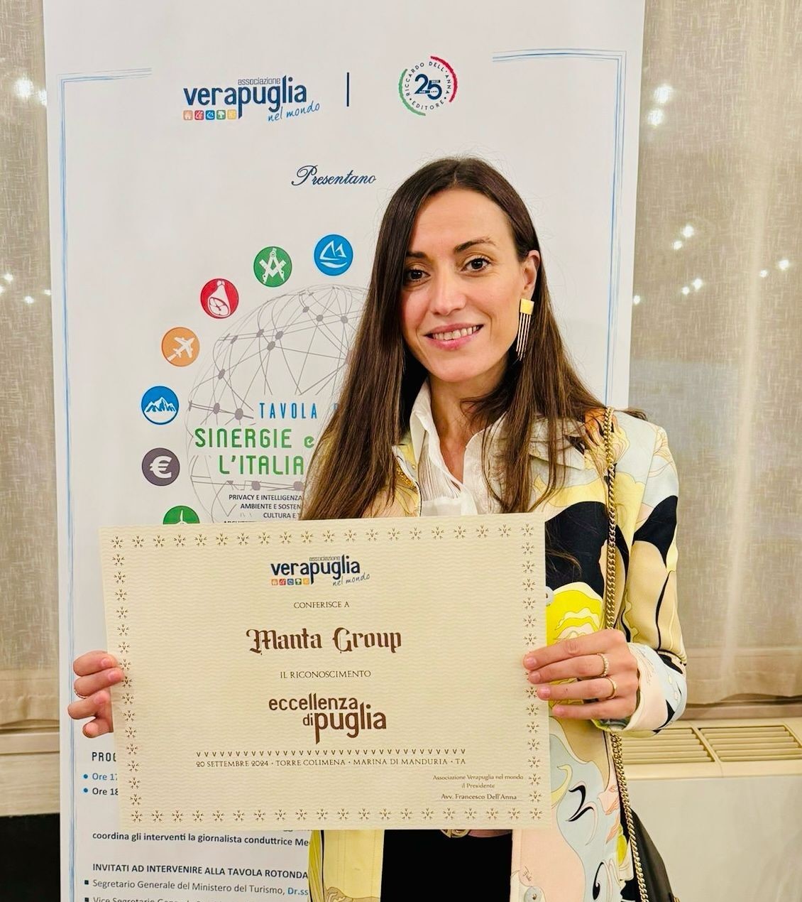 Manta Group riceve il premio Eccellenza di Puglia » Manta Group ...
