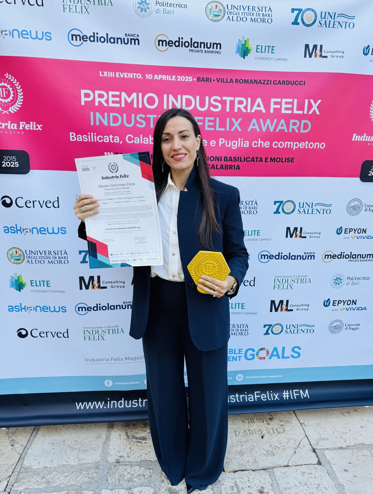 TMC riceve l'Alta Onorificenza di Bilancio da Industria Felix » Manta ...